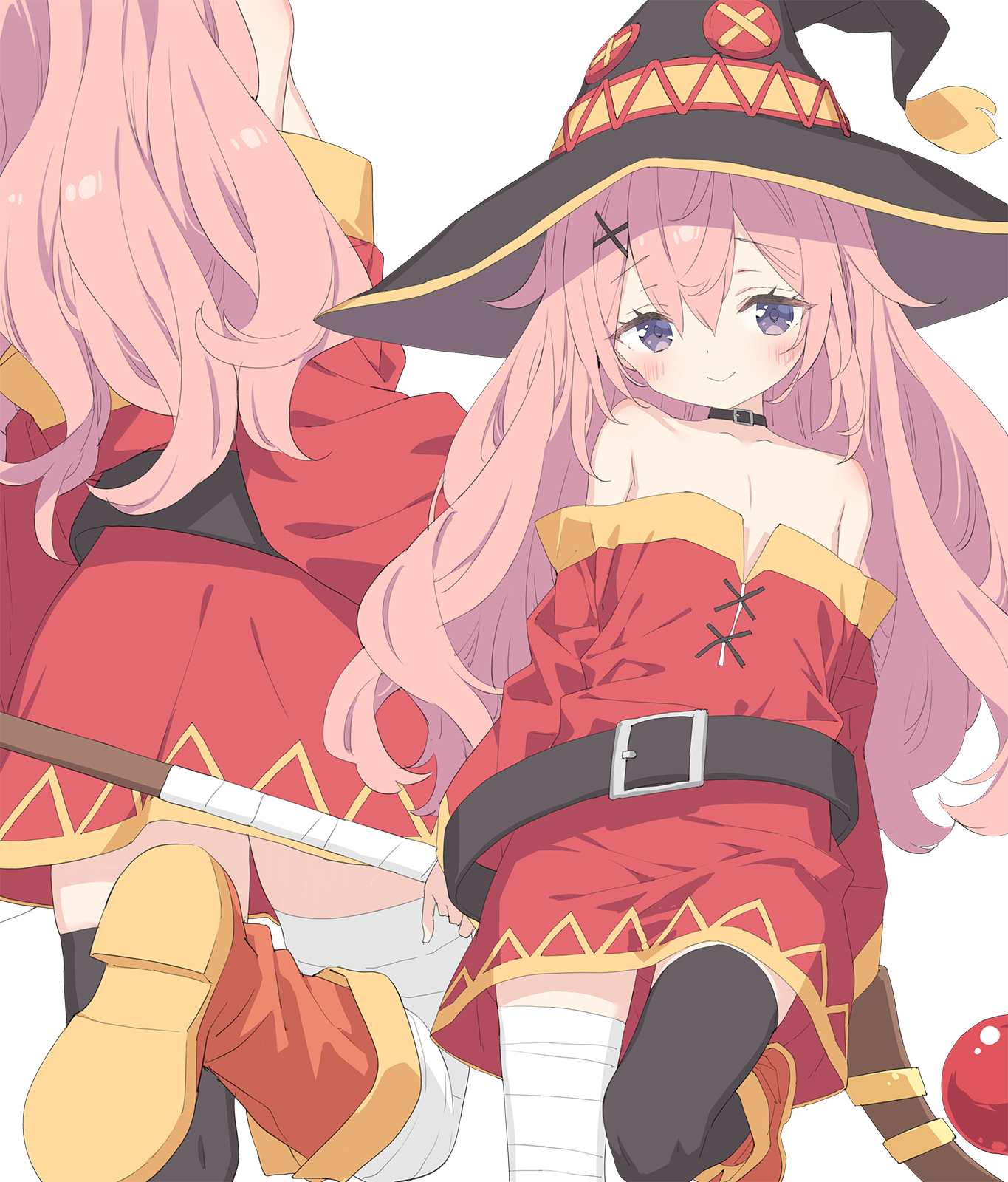 kani biimu kono subarashii sekai ni shukufuku wo! hatsuikugawa rui megumin bandages cosplay ...